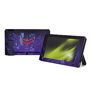 Head Case Designs Officially Licensed Gotham Knights Red Hood Character Art Vinyl Sticker Gaming Skin Decal Cover Compatible With Nintendo Switch Console & Dock & Joy-Con Controller Bundle