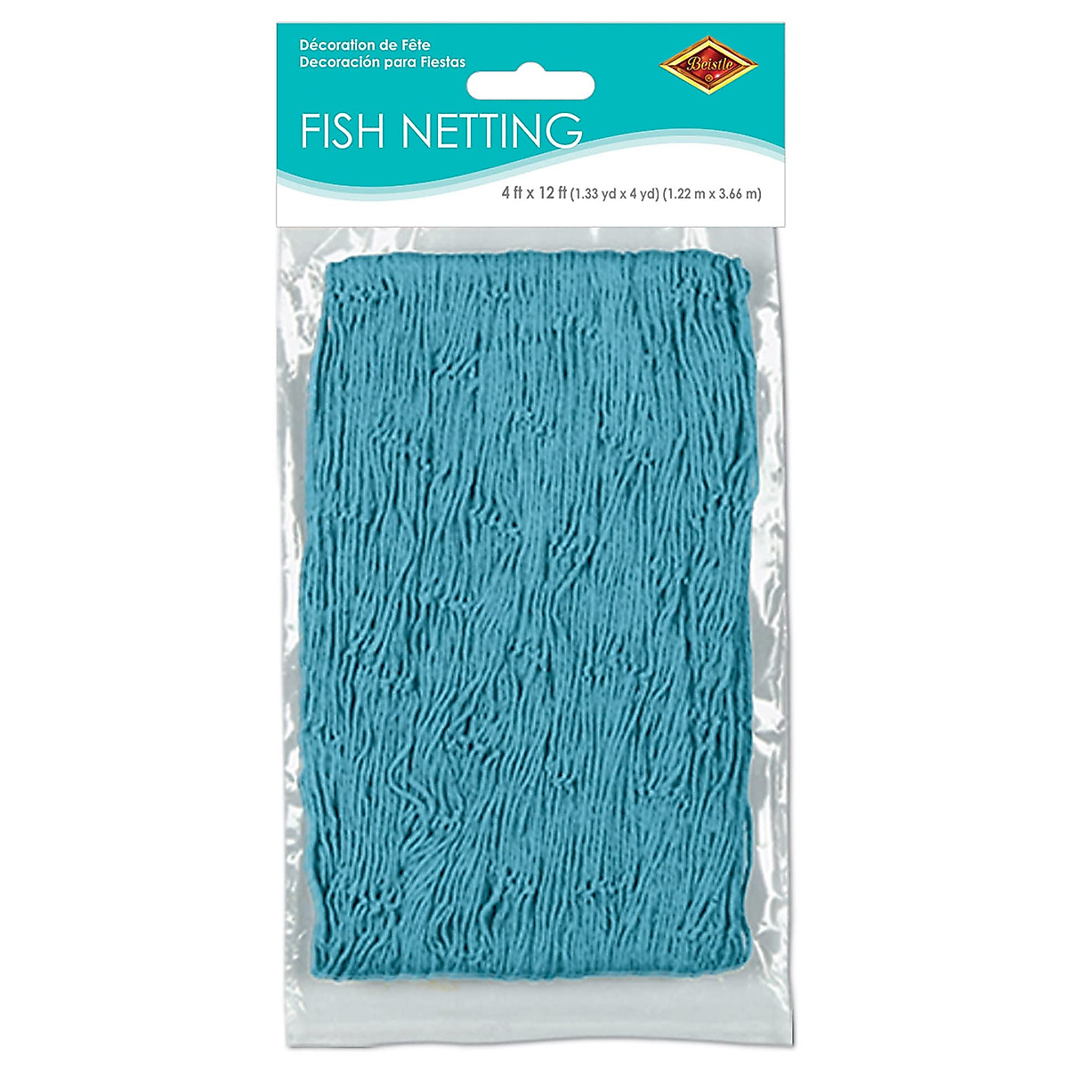 Fish Netting (turquoise) Party Accessory (1 count) (1/Pkg)
