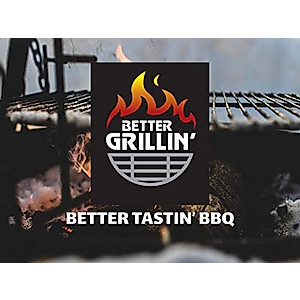 Better Grillin Scrubbin Stone Grill Cleaner-Scouring Brick/Barbecue Grill Brush/Barbecue Cleaner for BBQ, Griddle, 3pk