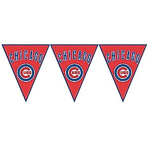 Chicago Cubs Major League Baseball Pennant Banner - 12 Feet, 1 Pc