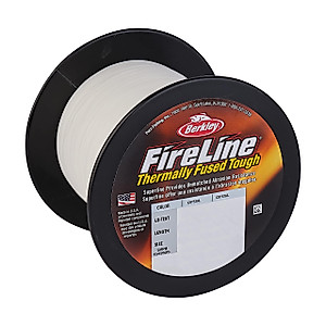 Berkley FireLine® Superline, Crystal, 20lb | 9kg, 1500yd | 1371m Fishing Line, Suitable for Freshwater Environments