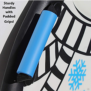 Flexible Flyer Polar Bear Kids Foam Sled Toddler Snow Slider, 36 inch