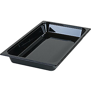 CFS 10400B03 StorPlus High Heat Food Pan, 2.5" Deep, Full Size, Black
