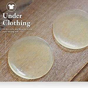 Ameda ComfortGel Nipple Gel Soothing Nursing Pads, Breast Pads Nipple Therapy, Breastfeeding Supplies, Reusable Cooling Relief HydroGel Pads, 1 Pair (2 Count)