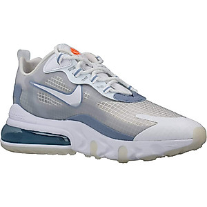 Nike Air Max 270 React Mens Running Trainers CT1265 Sneakers Shoes (UK 11 US 12 EU 46, White Pure Platinum 100)