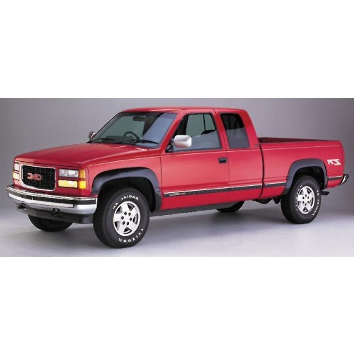 Bushwacker Extend-A-Fender Extended Rear Fender Flares | 2-Piece Set, Black, Smooth Finish | 31016-01 | Fits 1989-1995 Toyota Pickup