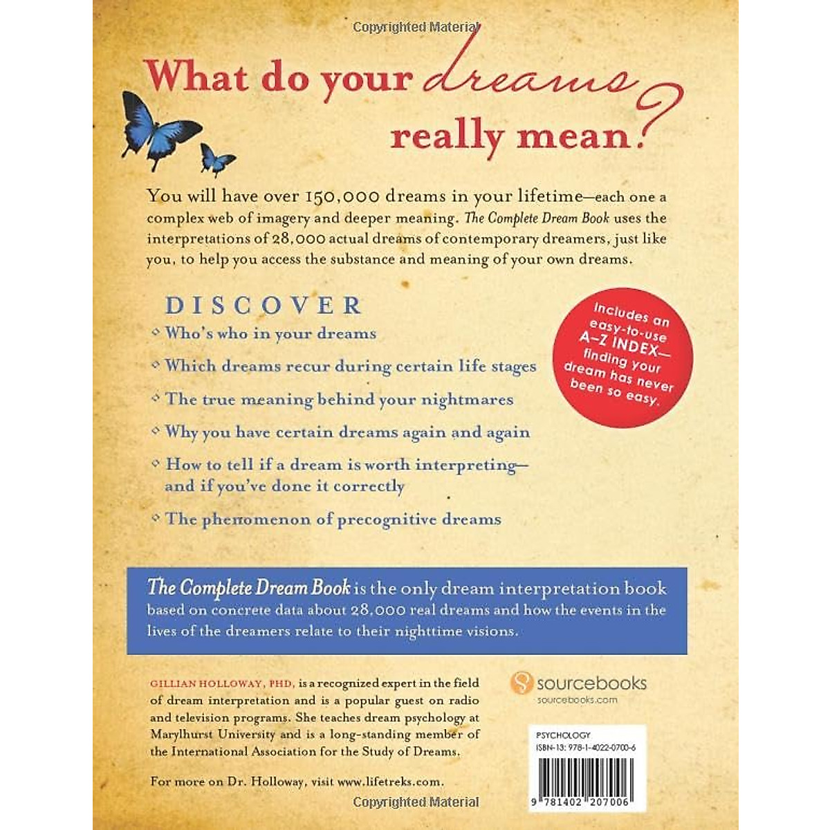 The Complete Dream Book: Discover What Your Dreams Reveal about You and Your Life (Book Cover May Vary)