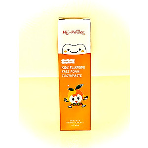 Hii-Power Kids Fluoride Free Foam Toothpaste (Strawberry)