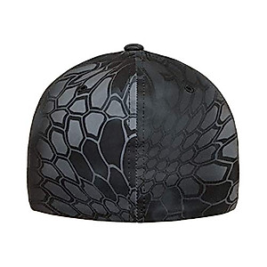 Flexfit Men's one_Size Trucker Cap, Black, Alpha