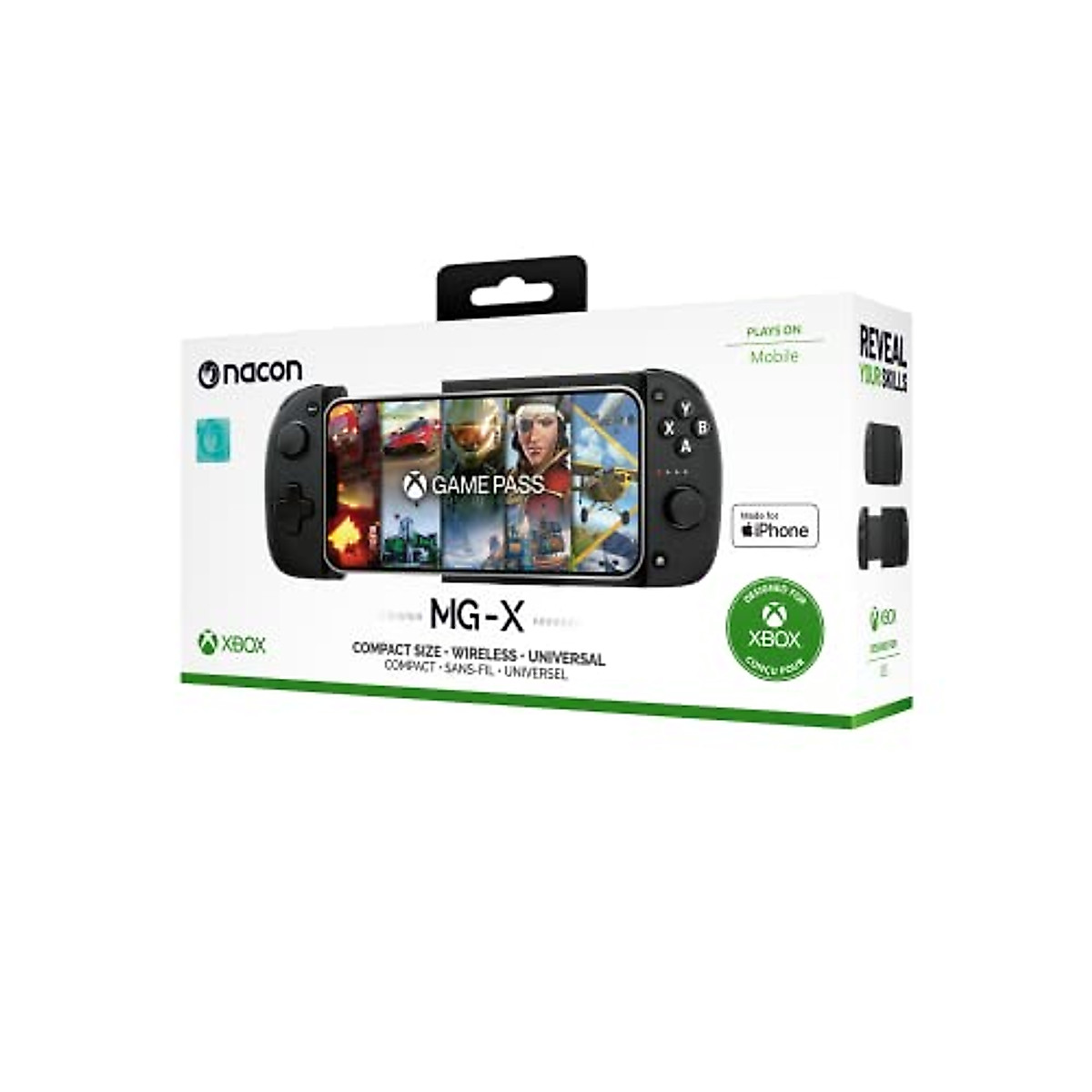 RIG Nacon MG-X for iPhone - MFi Wireless Mobile Gaming Controller for Apple iOS