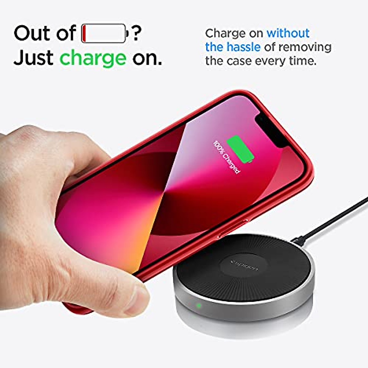 Spigen Thin Fit Designed for iPhone 13 Mini Case (2021) - Red