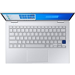 Samsung Galaxy Book Flex Alpha 2-in-1 13.3-inch QLED Touch-Screen Laptop Intel Core i5 8GB Memory 256GB SSD Royal Silver NP730QCJ-K01US (Renewed)