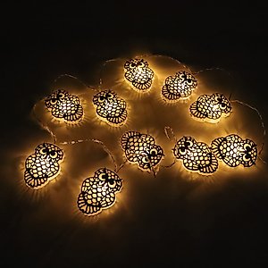 balacoo Owl String Lights Bird String Light with 10 LEDs Halloween String Light Christmas Decoration Lights for Home Garden Outdoor Yard