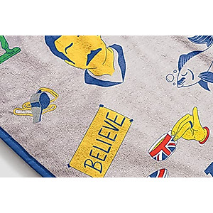 Ted Lasso Blanket - Measures 62 x 90 inches - Fade Resistant Bedding, Super Soft Fleece (Official Ted Lasso Product)