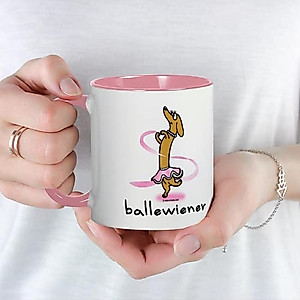 CafePress Ballet Wiener Mug Ceramic Coffee Mug, Tea Cup 11 oz