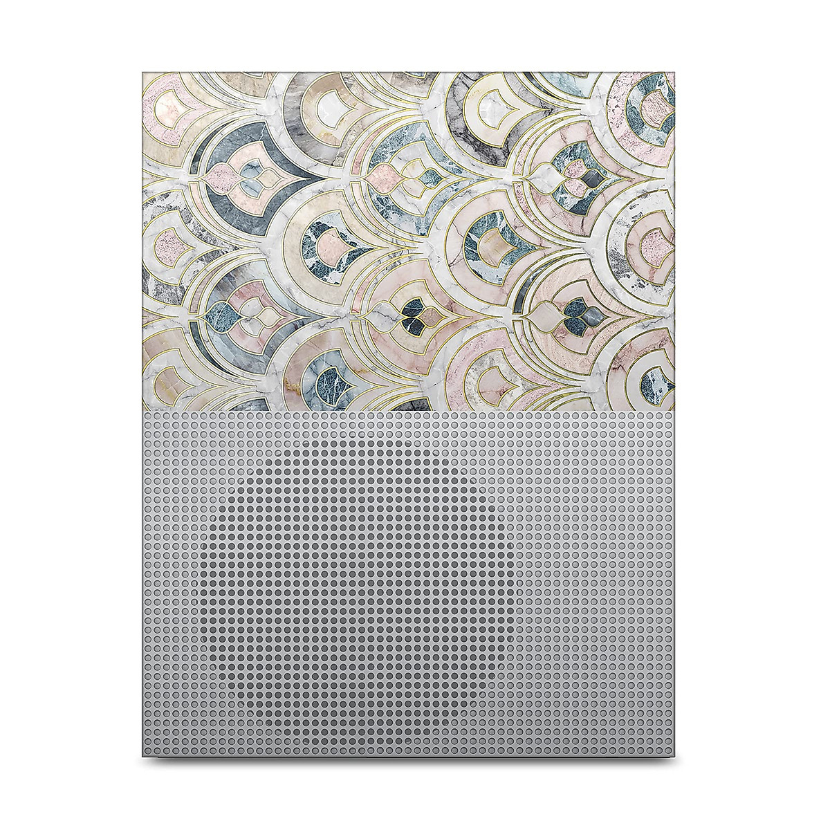 Head Case Designs Officially Licensed Micklyn Le Feuvre Art Deco Tiles In Soft Pastels Art Mix Vinyl Sticker Gaming Skin Decal Cover Compatible With Xbox One S Console