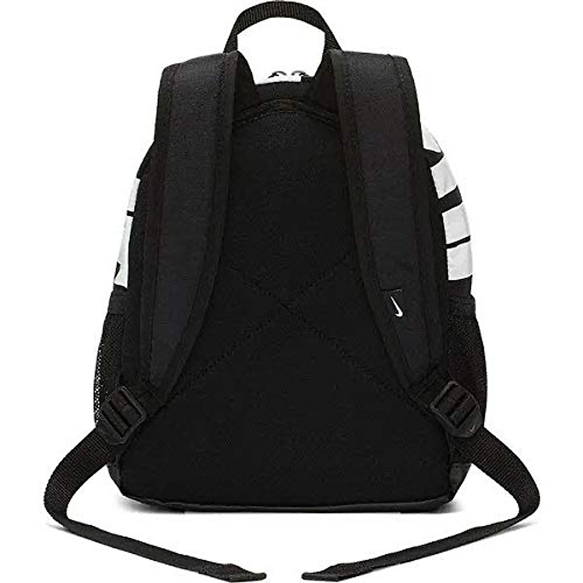 Nike Brasilia "just Do It" Backpack (mini), Black/Black/(Glossy White), Misc