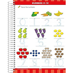 School Zone - Big Preschool Workbook - 320 Spiral Pages, Ages 3 to 5, Colors, Shapes, Numbers, Early Math, Alphabet, Pre-Writing, Phonics, Following Directions, and More (Big Spiral Bound Workbooks)