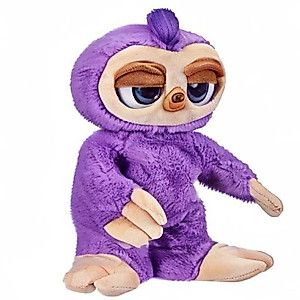 Pets Alive Fifi the Flossing Sloth Purple - 11" Interactive Animal Dancing Robotic Plush Toy with 3 Songs, Floss Dance, Adorable Gift, Party Plush Toy Kids Ages 3+
