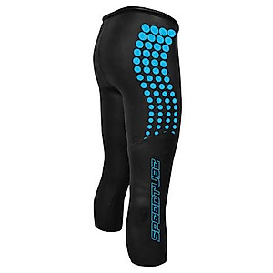 De Soto T1 Speed Tube Pant Triathlon - ST3 (Black, Size 6)