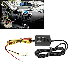 Dash Cam Hardwire Kit with Overheating Protection Converts 12-28V to 5V USB for Mirror Cam GPS Navigation and Radar Detection (Type C)