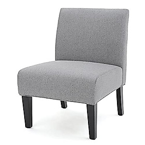 Christopher Knight Home Kassi Fabric Accent Chair, Grey