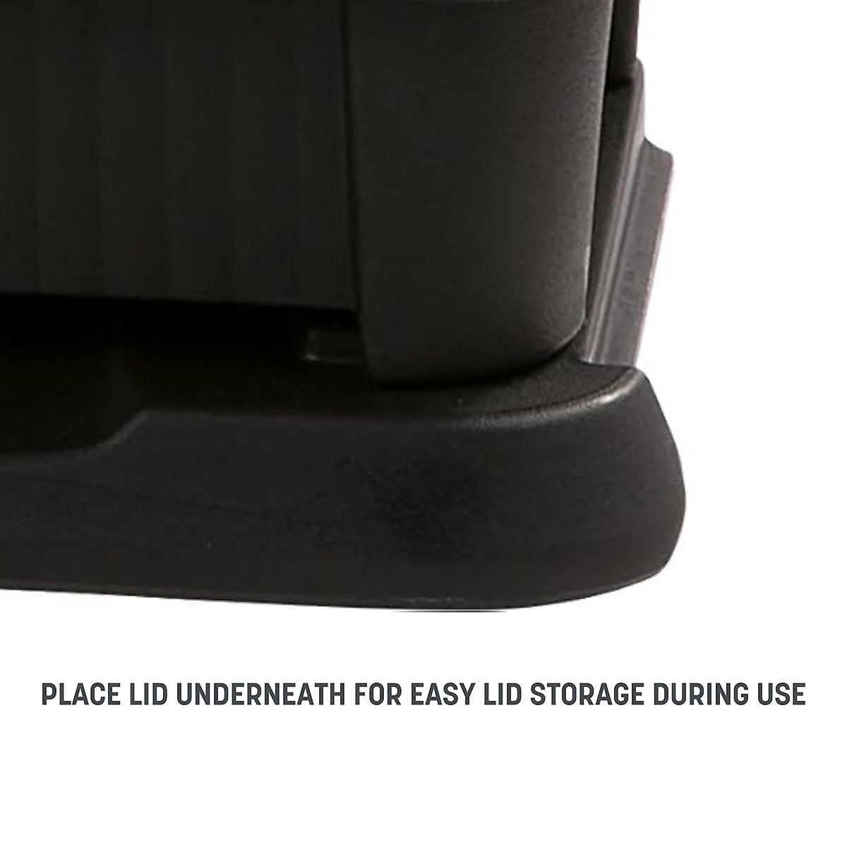 Carlisle FoodService Products Slide 'N Seal Top Loading Insulated Food Pan Carrier Food Pan Holder with Sliding Lid for Catering, Kitchen, and Restaurants, Plastic, 24 Quarts, Black