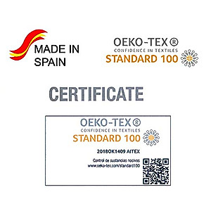 Martina Home - Elastic Cover for 4 Seater Sofa, Model TUNEZ, Color Blue Electric, Measure from 240 to 270 cm