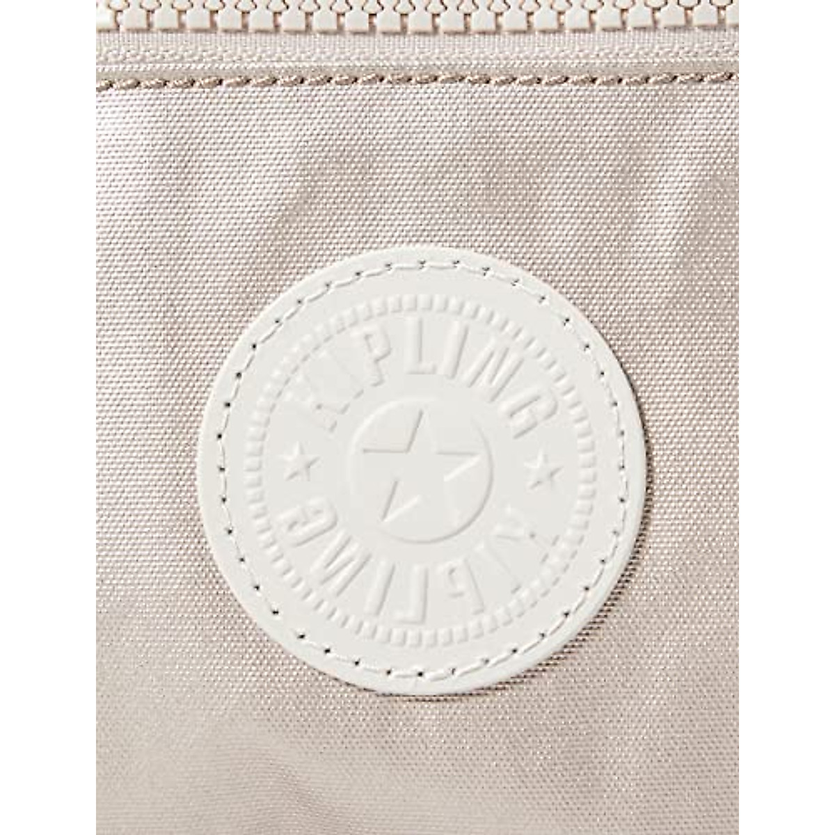 Kipling Art Mini, Silver (Metallic Glow)