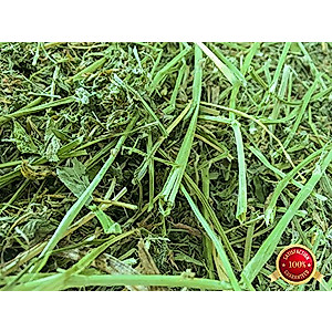 Rabbit Hole Hay Ultra Premium, Hand Packed Alfalfa for Your Small Pet Rabbit, Chinchilla, or Guinea Pig (24oz)