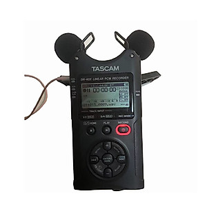 VIERYCIY Dead Cat Wind Muff for Tascam DR40 DR07 Headset Windscreen Microphone Foam Covers for Tascam DR40X DR07X (Black)