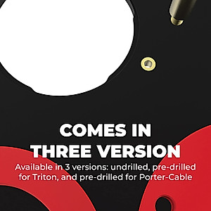 Kreg PRS4038 Precision Router Table Insert Plate - Undrilled