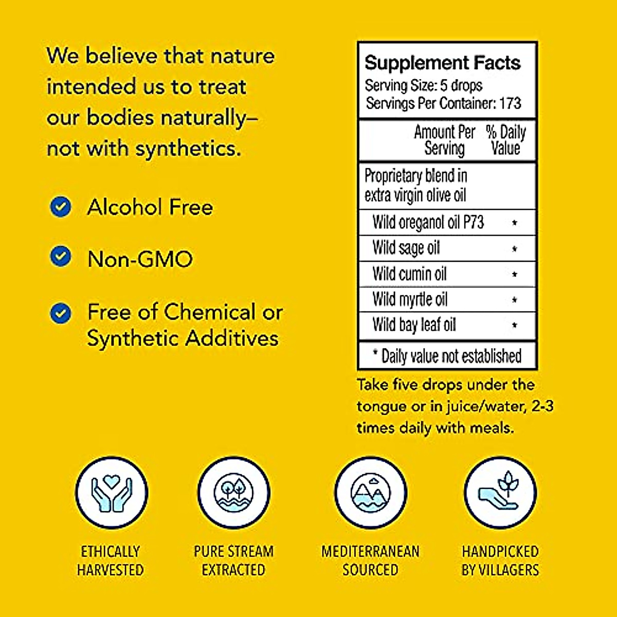 NORTH AMERICAN HERB & SPICE Fung-E-Clenz - 1 fl. oz. - Immune Support, Healthy Hair, Skin & Nails - Contains Oregano, Food & Spice Oils - Non-GMO, Vegan - 173 Total Servings