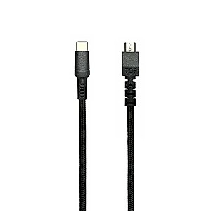 ODIER 4.9Ft USB Type-C Charging Cable for Razer Naga Pro 20000 DPI/DeathAdder V2 pro/Basilisk/Viper Hyperspeed Lightest Cyberpunk 2077 Ultimate Gaming Mouse USB-C to Micro-USB Cable