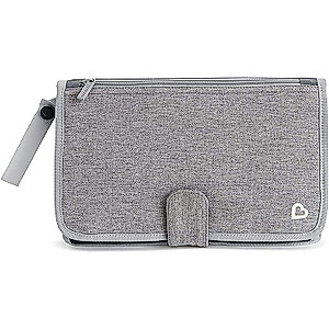 Munchkin® Go Change™ Portable Diaper Changing Kit with Changing Pad and Wipes Case, Grey