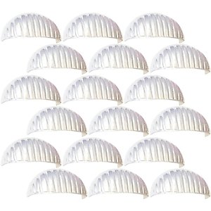 25pcs Baseball Hat Shaper, Baseball Cap Plastic Hat Stand, Baseball Cap Inner Support, Baseball Cap Crown Inserts Liners for Baseball Cap Stay Hard