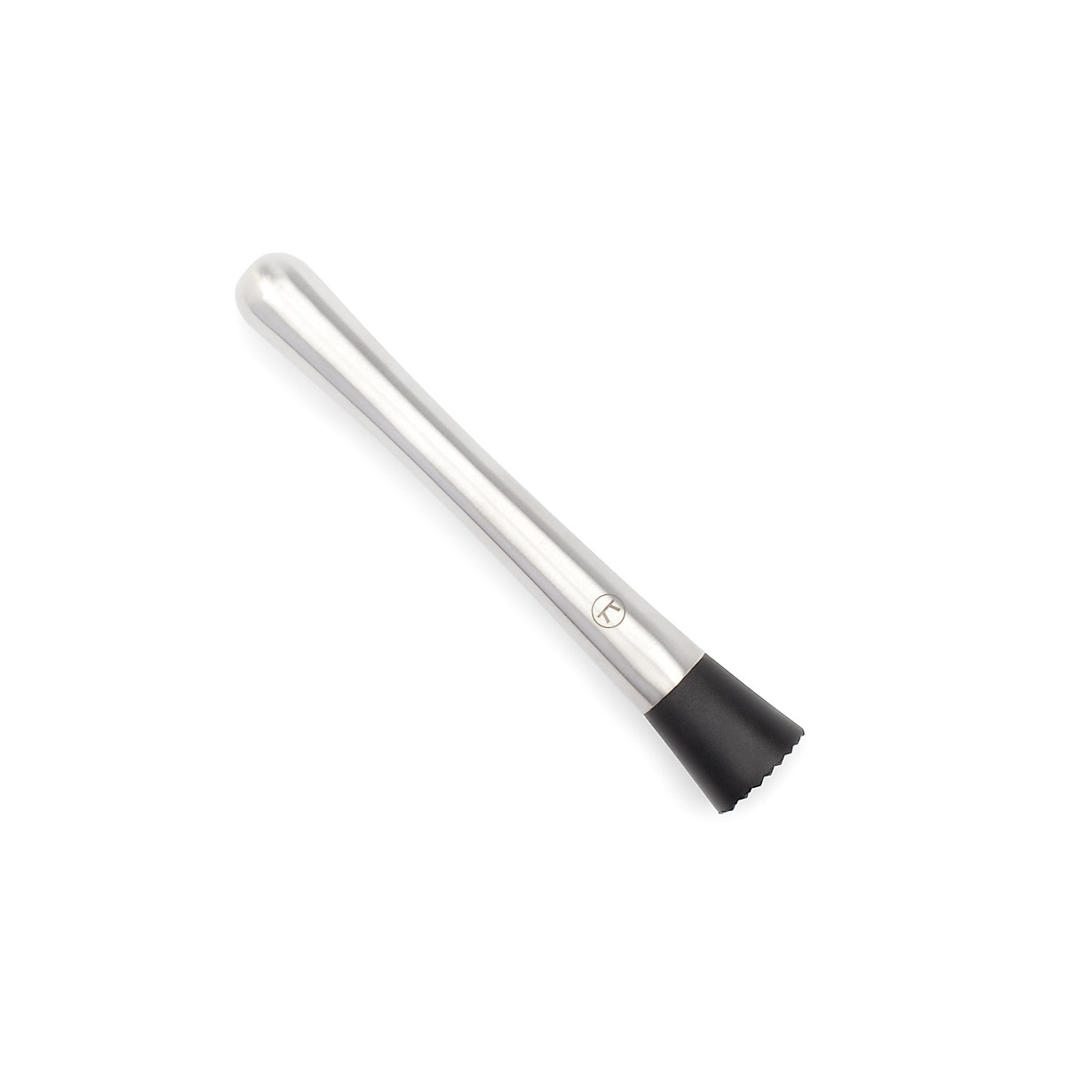 Outset Stainless Steel Cocktail Muddler, 1.25 x 1.25 x 8 inches