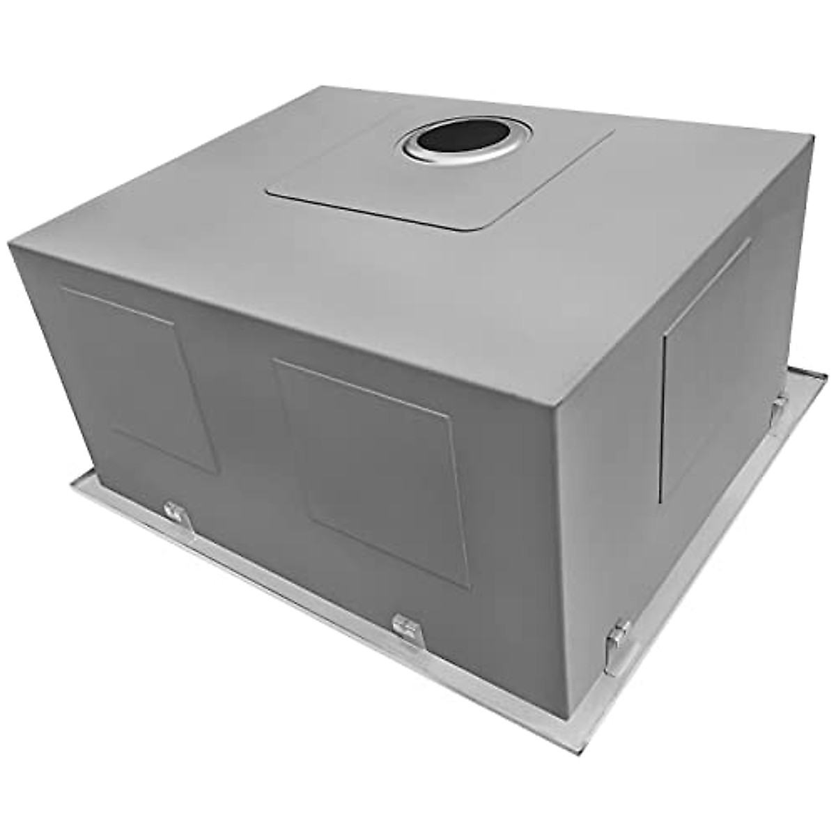 Ruvati Drop-in Topmount Laundry Utility Sink 25 x 22 x 12 inch Deep 16 Gauge Stainless Steel - RVU6010