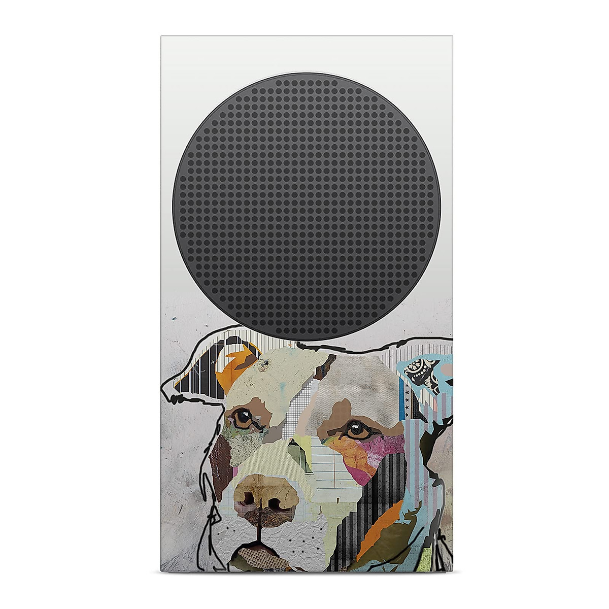 Head Case Designs Officially Licensed Michel Keck Pitbull Art Mix Vinyl Sticker Gaming Skin Case Cover Compatible with Xbox Series S Console