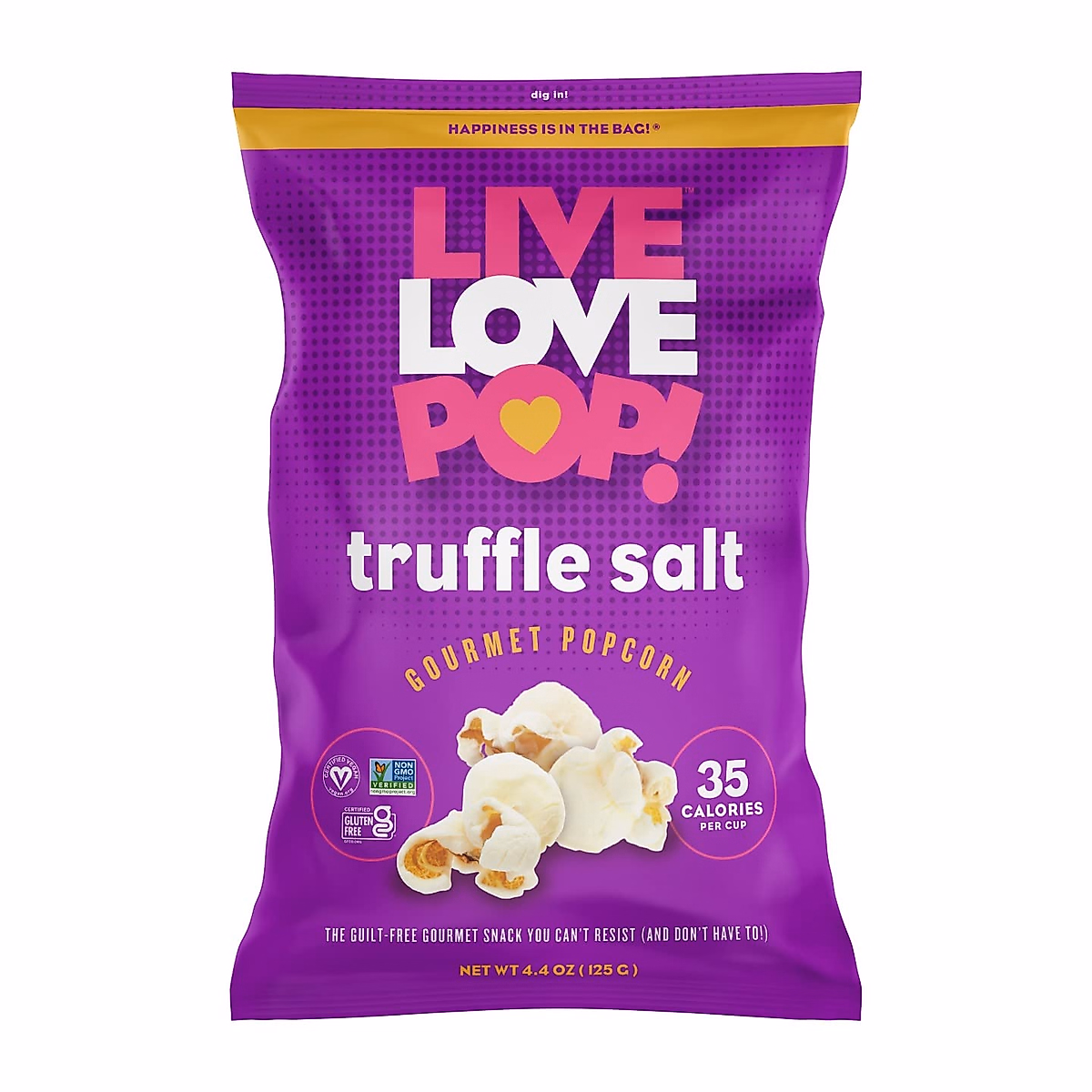 Live Love Pop Truffle Salt Popcorn 4.4 oz. (12 pack) …