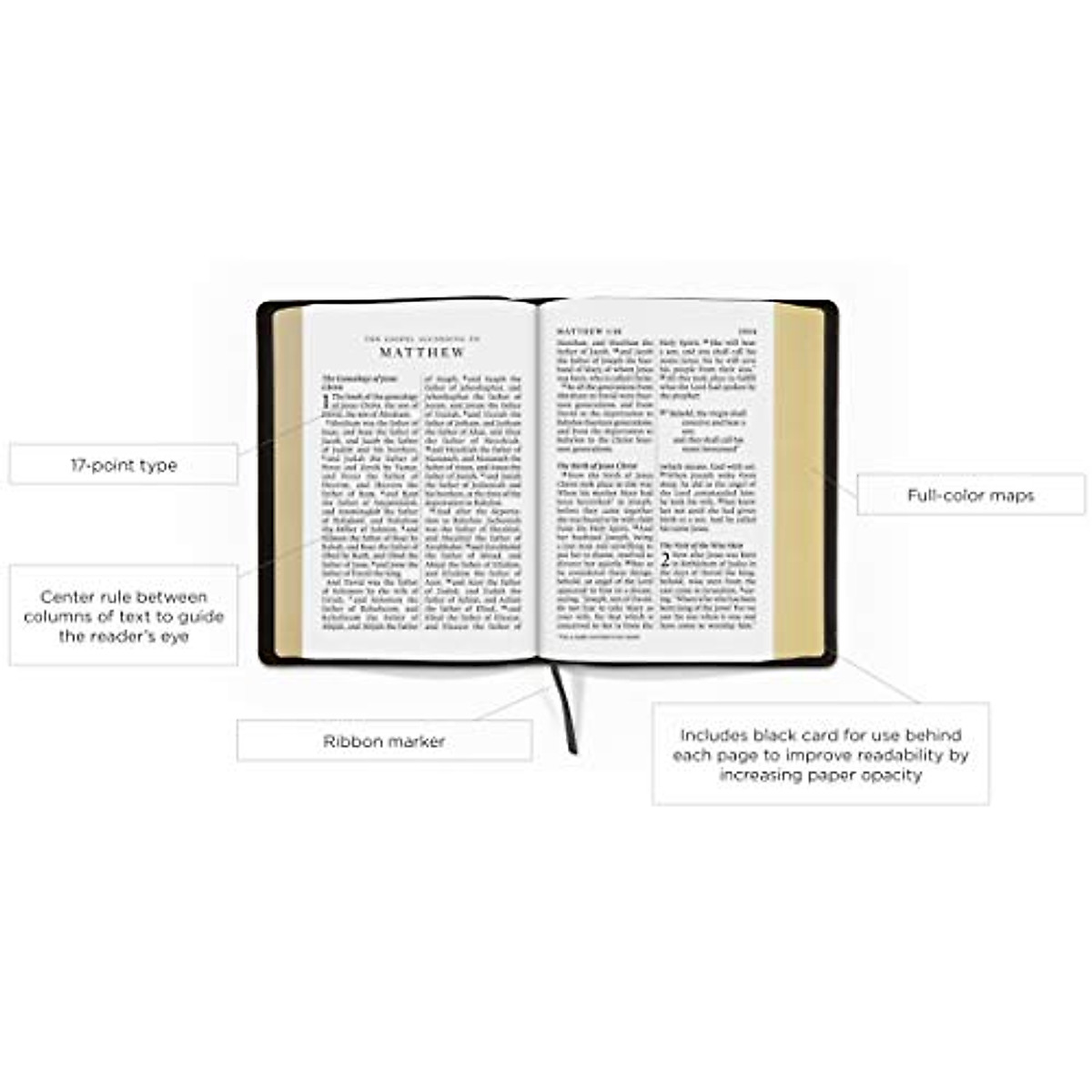 ESV Super Giant Print(Font Size - 17pt) Bible (TruTone, Black)