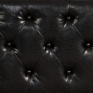 Poundex PDEX-F9415T Beds, Twin, Black