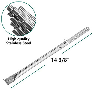 Grill Replacement Parts Kit for Charbroil Advantage Series 4 Burner 463240015 463344015 463240115 463343015 463433016 463432215 Models. Grill Burner Tube, Heat Plate, Crossover Tube and Igniter Kit.