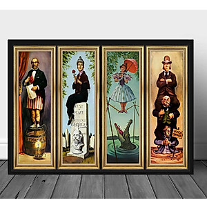 Retro Metal Tin Sign 8 X 12 Inches Haunted Mansion Stretching Room Poster Vintage Haunted Mansion Poster Stretching Room Wall Art Print Haunted Mansion Wall Art Poster Rustic Decor Funny Room Decor