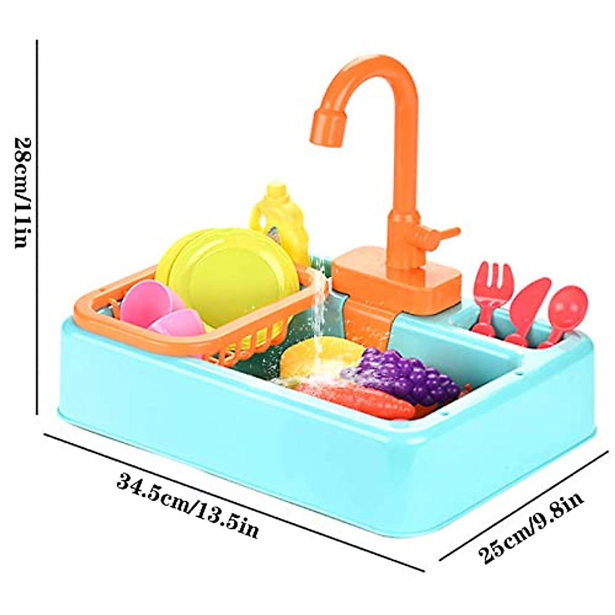 Yoruii Parrot Bath Tub Automatic Bath Tub with Faucet Automatic Bath Box Multifunctional New Bird Bath Tub Bird Shower Bath Feeder Bird Supplies Small Parrot Canary Blue Can be used as children's toys