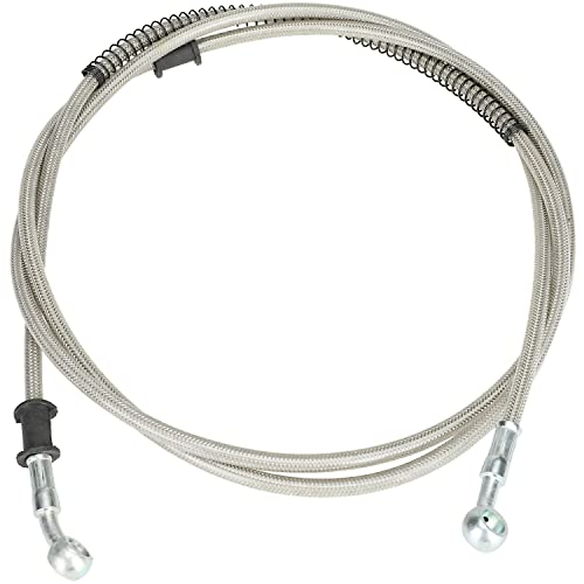 YOXUFA Rear Brake Master Cylinder Reservoir Hose Line for 90cc 110cc 125cc 150cc 200cc 250cc Arctic Cat Suzuki Chinese ATV Quad Pit Dirt Bike Yerf Dog Helix Coleman Go Kart Cart Buggy Motorcycle Parts