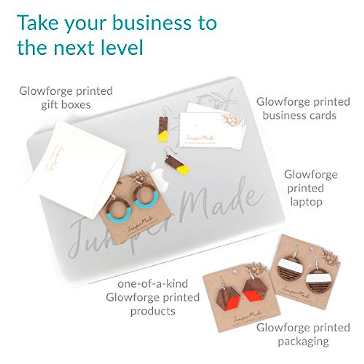 Glowforge Plus 3D Laser Printer – The Fast, Easy, and Powerful Tool for Wood, Leather, Craft, Paper, Fabric, and DIY. The Ultimate Hobby Laser Cutting & Engraving Machine