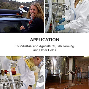 1/2" ID x 3/4" OD - 25 Ft High Pressure Braided Clear PVC Vinyl Tubing Flexible Vinyl Tube, Heavy Duty Reinforced Vinyl Hose Tubing, BPA Free and Non Toxic