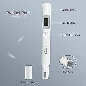 ROOYLE Water Quality Tester, Accurate and Reliable TDS Meter for Home and Office Drinking Water, Tap Water Purity Testing, Water Quality Pen Tester.