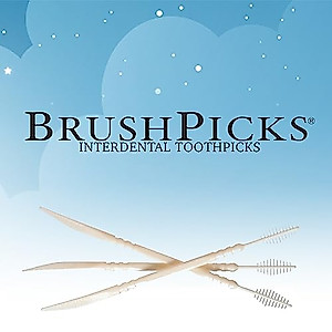The Doctor's BrushPicks Interdental Toothpicks, 275 Picks
